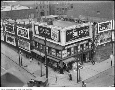 Old Photographs of Toronto Corner Stores and Intersections (1900-1982)