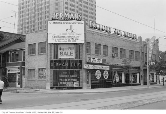 Old Photographs of Toronto Corner Stores and Intersections (1900-1982)