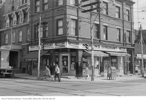 Old Photographs of Toronto Corner Stores and Intersections (1900-1982)