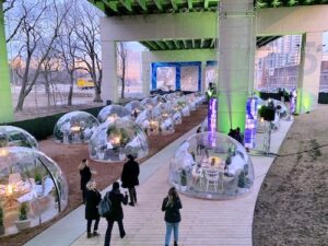 What to expect at the Dinner With a View unique dining experience