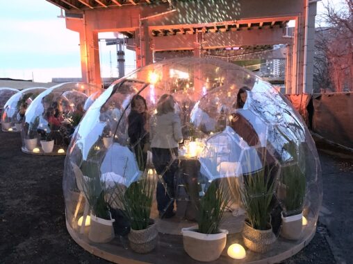 What to expect at the Dinner With a View unique dining experience