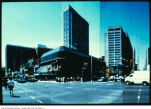 Old photographs of Yonge and Bloor over the years