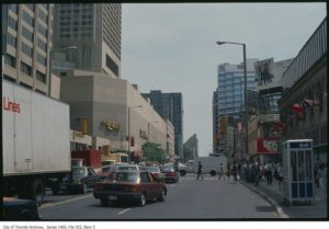 Old photographs of Yonge and Bloor over the years