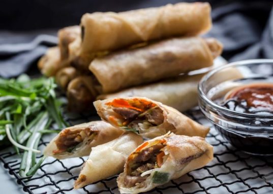Turkey Spring Rolls by Xiao Wang and ThinkTurkey