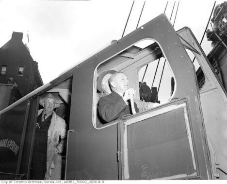 Vintage Photographs from the Construction of the Toronto Subway