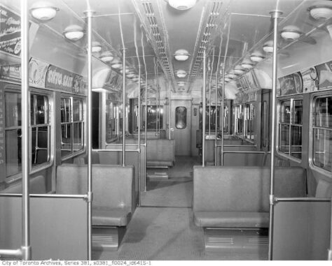 Vintage Photographs from the Construction of the Toronto Subway