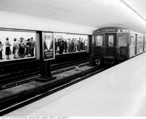 Vintage Photographs from the Construction of the Toronto Subway