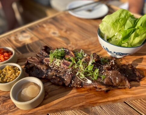 Chef Eric Chong reimagines comfort foods at the pretty Skyflower patio