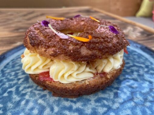 Chef Eric Chong reimagines comfort foods at the pretty Skyflower patio