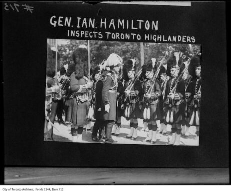 Old Photographs of the 48th Highlanders (1907-1940)