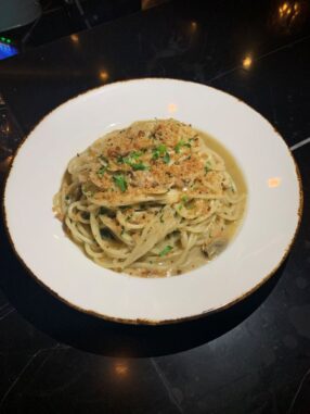 Date Night Spaghetti alle Vongole by Chef Michael Angeloni
