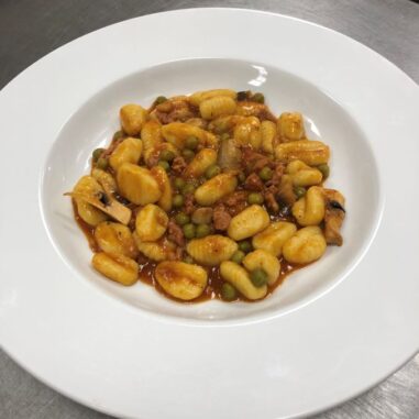 Gnocchi with a Tasty Boscaiola Sauce
