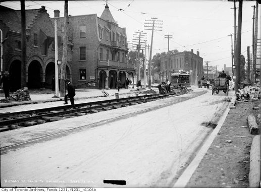Old Photographs of Dundas Street in Toronto (1900-1980)