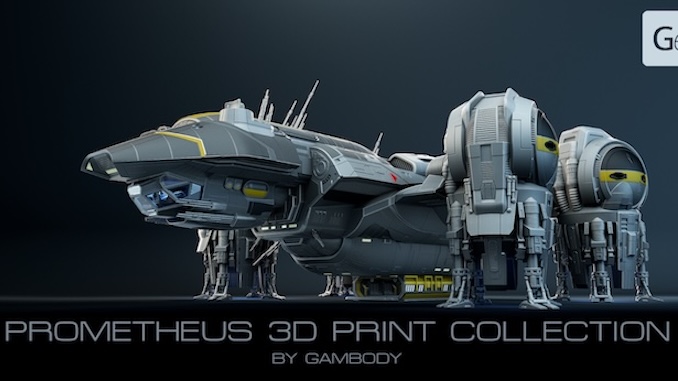 Prometheus Ship - 3D Printing Black Friday | Gambody Marketplace
