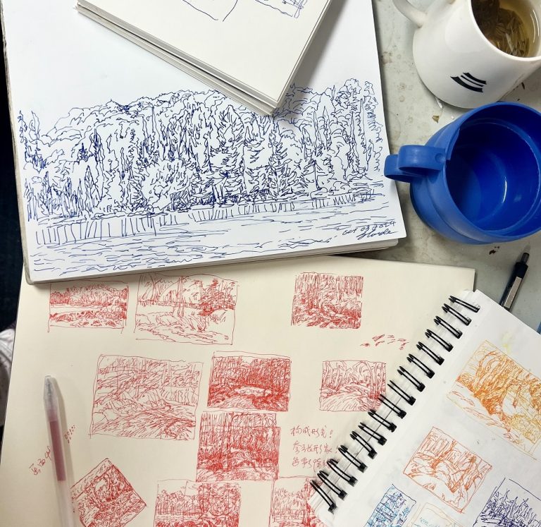 "A Day in the Life" with: Toronto Painter Shi Le