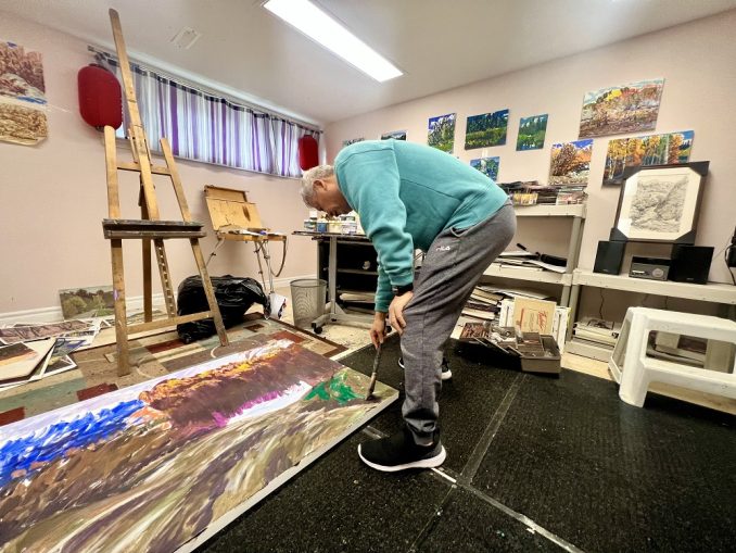 "A Day in the Life" with: Toronto Painter Shi Le