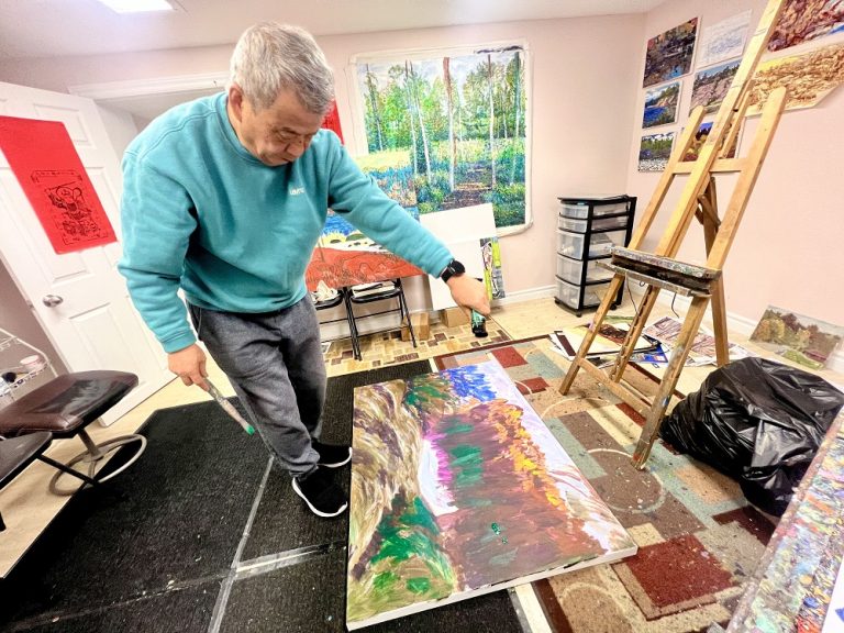 "A Day in the Life" with: Toronto Painter Shi Le