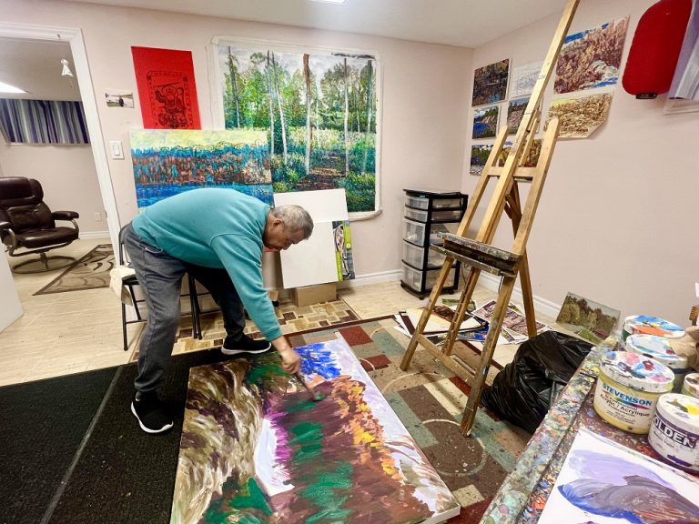 "A Day in the Life" with: Toronto Painter Shi Le