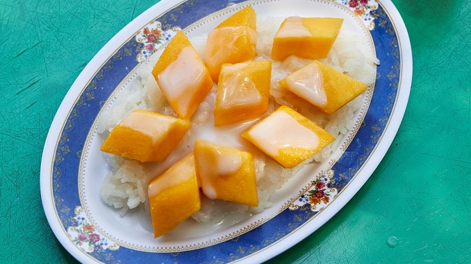 Recipe for Mango Sticky Rice from Chef Nuit Regular