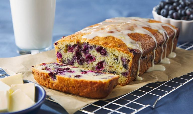 Recipe for Buttermilk Blueberry Lemon Loaf