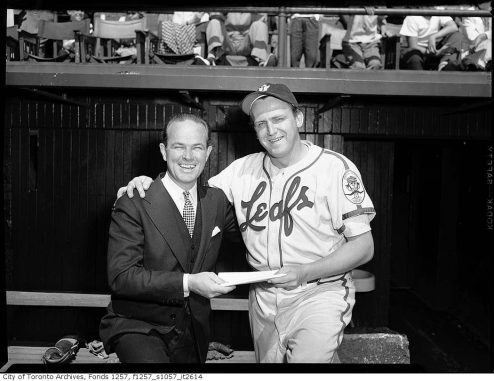 Old Photographs of the Toronto Maple Leafs(1950-1961)